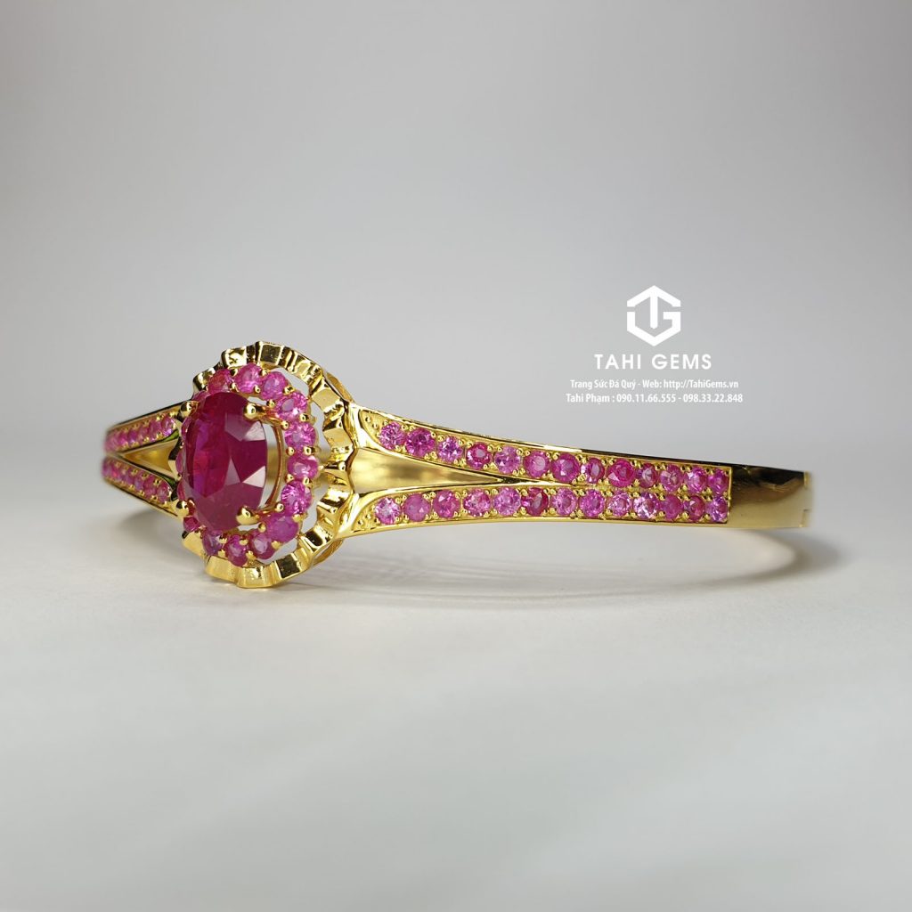 Tham khảo giá lắc tay đá Ruby - Blog Tahigems